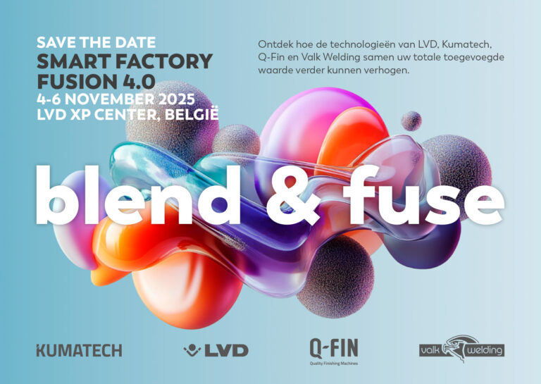 Save the date: Smart Factory Fusion 4.0 - 4 t/m 6 november 2025 - KUMATECH