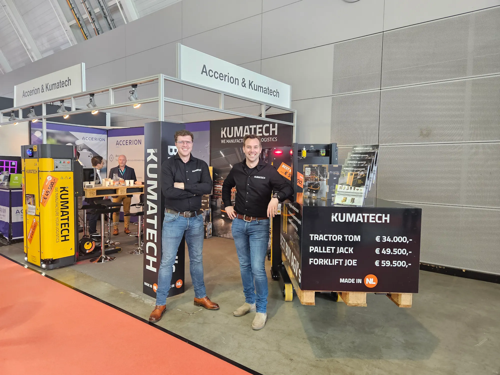 Introductie Forklift Joe @LogiMAT 2024 - KUMATECH