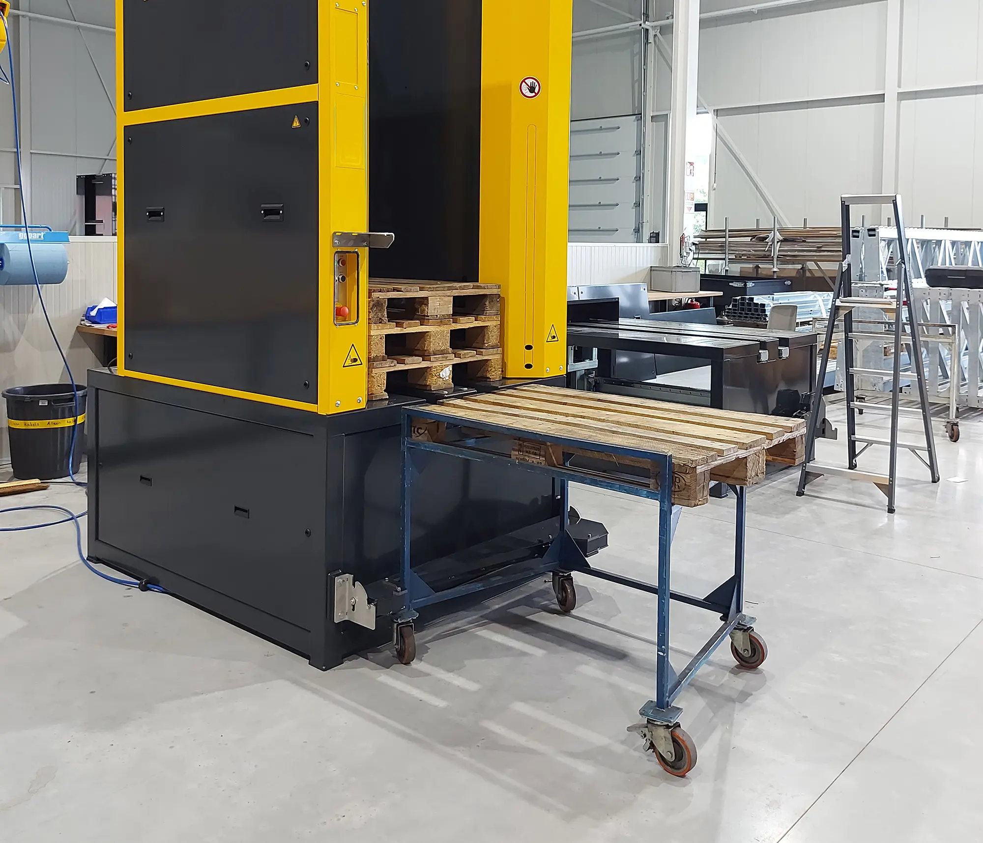 NEW: Cart module for Pallet Dispenser - KUMATECH B.V.