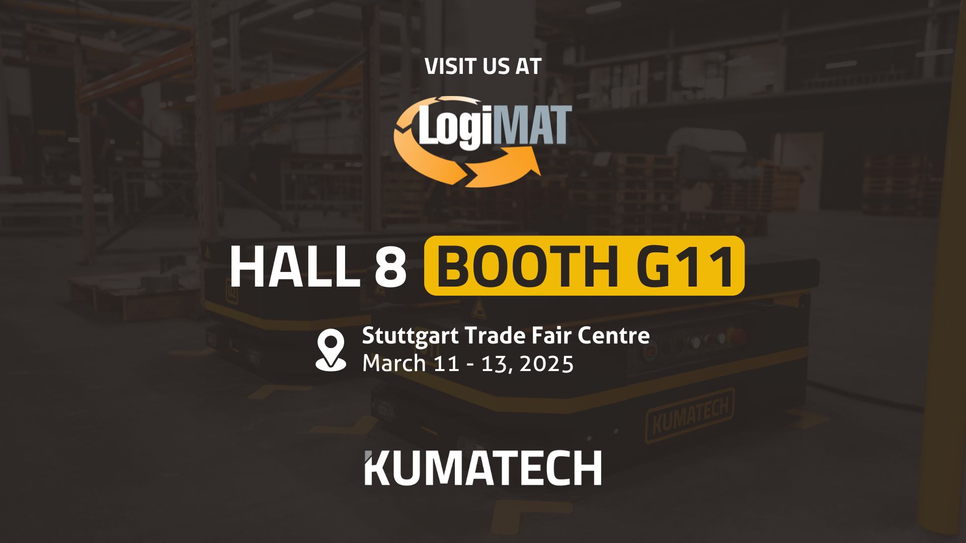 KUMATECH op LogiMAT 2025 in Stuttgart - KUMATECH